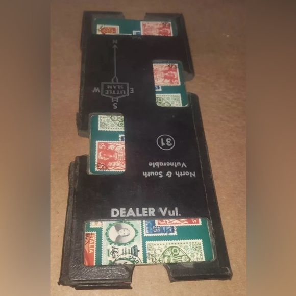 Other | Vintage Duplicate Bridge Board With Complete Deck Of Vintage ...